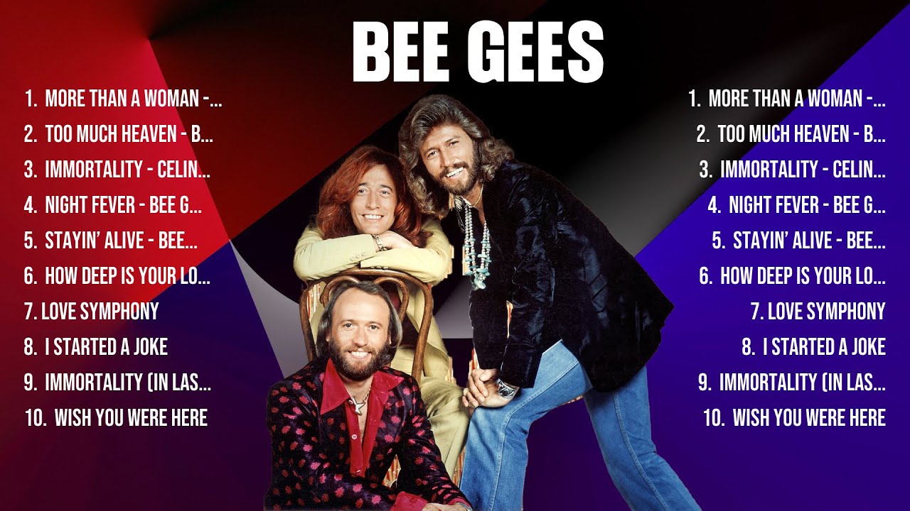 Bee Gees Greatest Hits 2024 Collection Top 10 Hits Playlist Of All Time ...