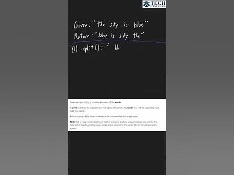 Think you can solve this problem? | Leetcode 151 - YouTube