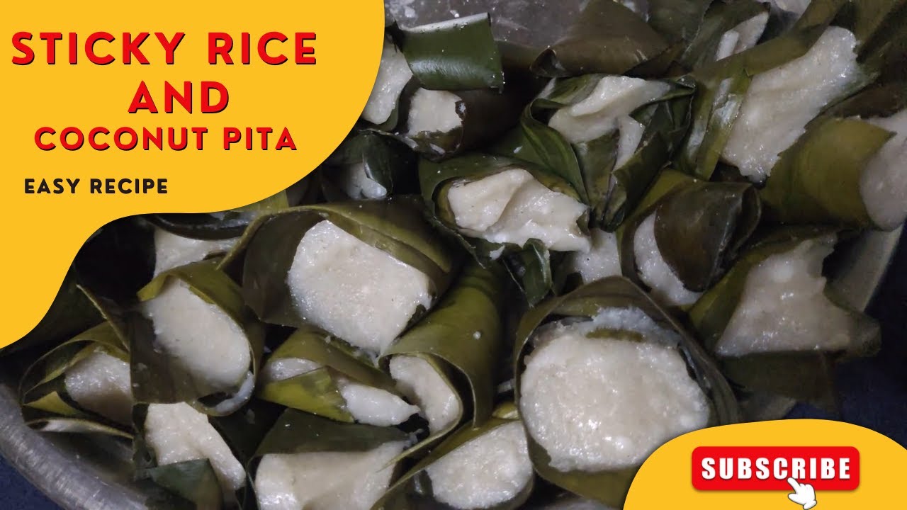 How To Make Sticky rice and Coconut Pitha | How to Make Pitha 😍 - YouTube