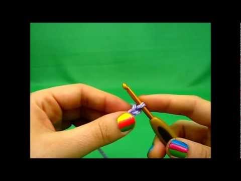 Learn to Crochet - Lesson 2 - ch and sc - YouTube