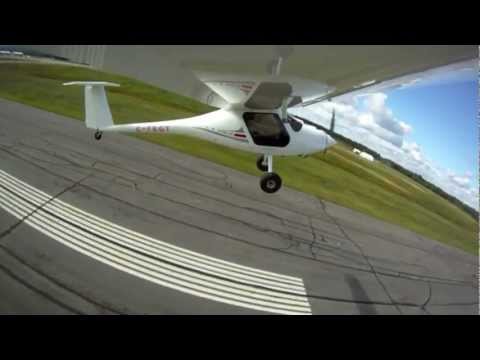 high speed Flyby Pipistrel Virus SW 100 Taildragger - YouTube