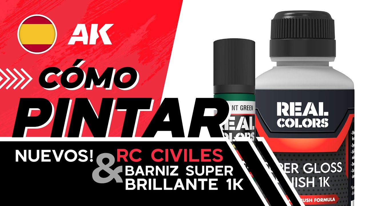 CÓMO APLICAR NUEVOS REAL COLORS CIVILES USANDO BARNIZ ACABADO SUPER ...