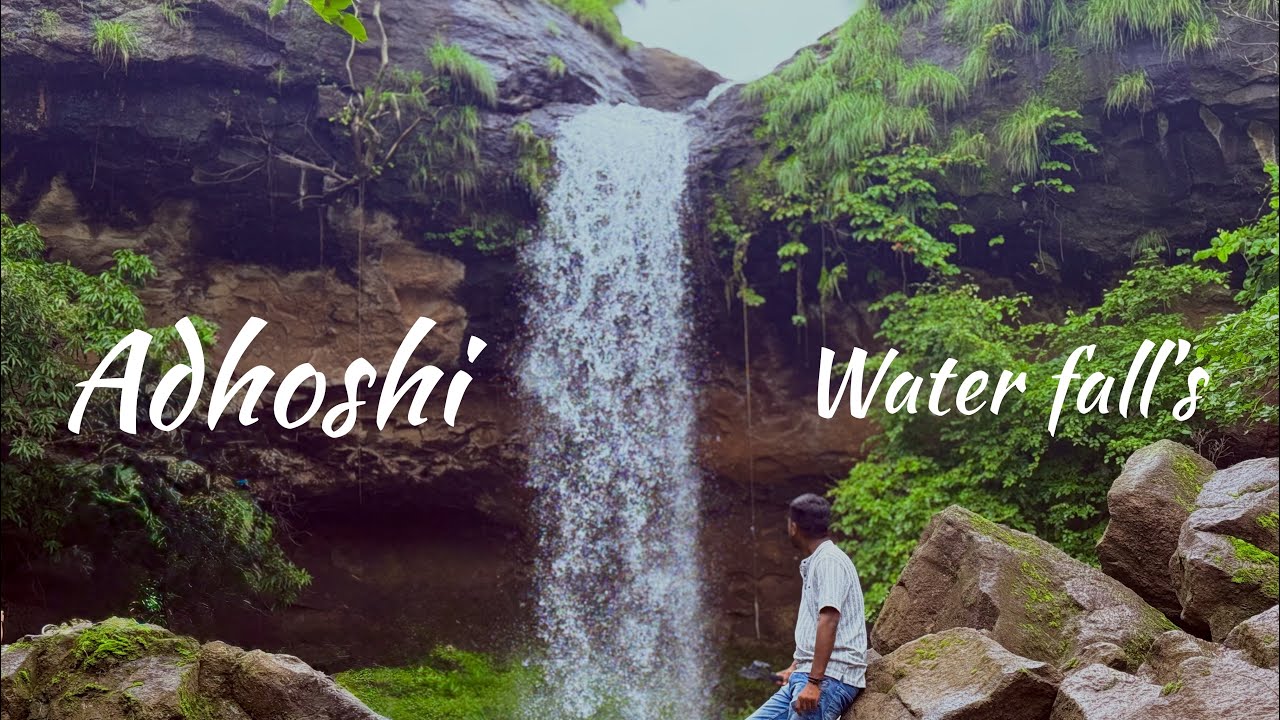 🌿 Adoshi Waterfall Vlog | Hidden Gem of Khopoli | Monsoon Trek ...