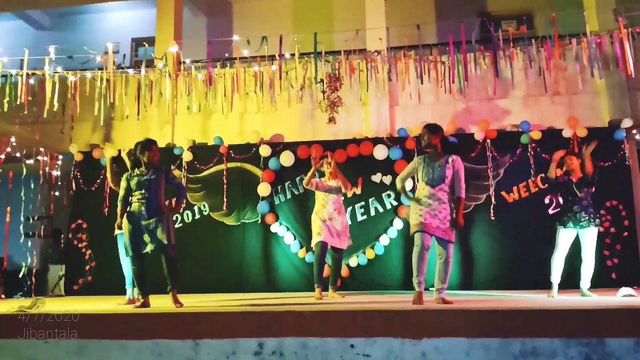 DANCE PERFORMANCE BY CLASS 10 GIRLS ON HAPPY NEW YEAR 2020 ...