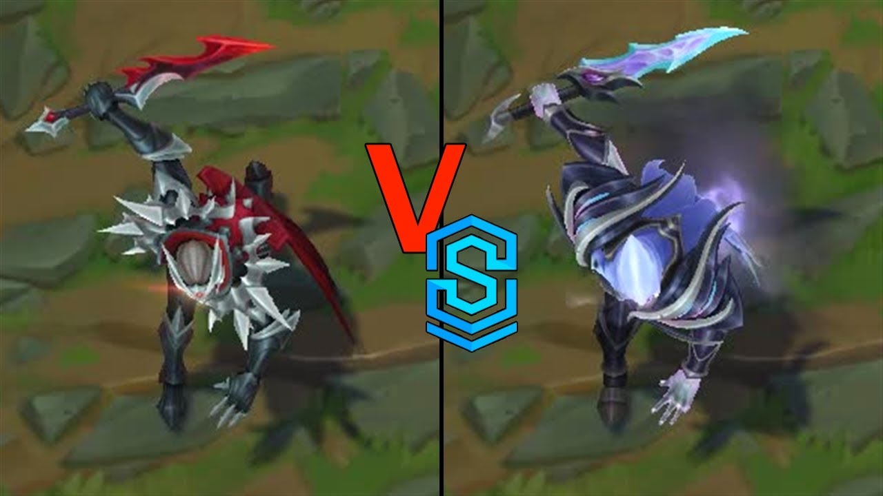 T1 Pyke VS Ashen Knight Pyke - YouTube