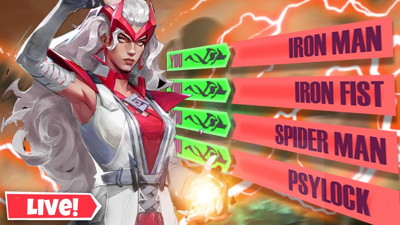 PURE CHAOS! Scarlet witch Domination || Marvel Rivals live - YouTube