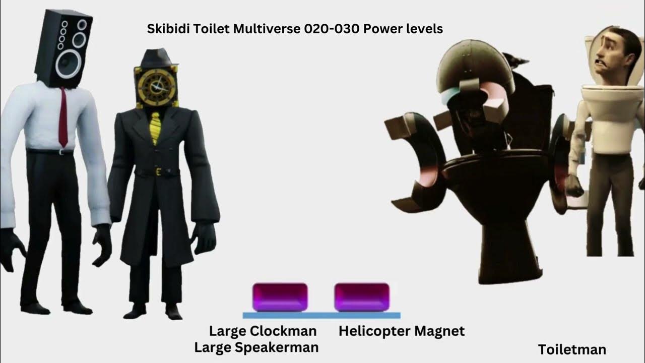 Skibidi toilet multiverse 020 - 030 (all episodes) Power Levels - YouTube
