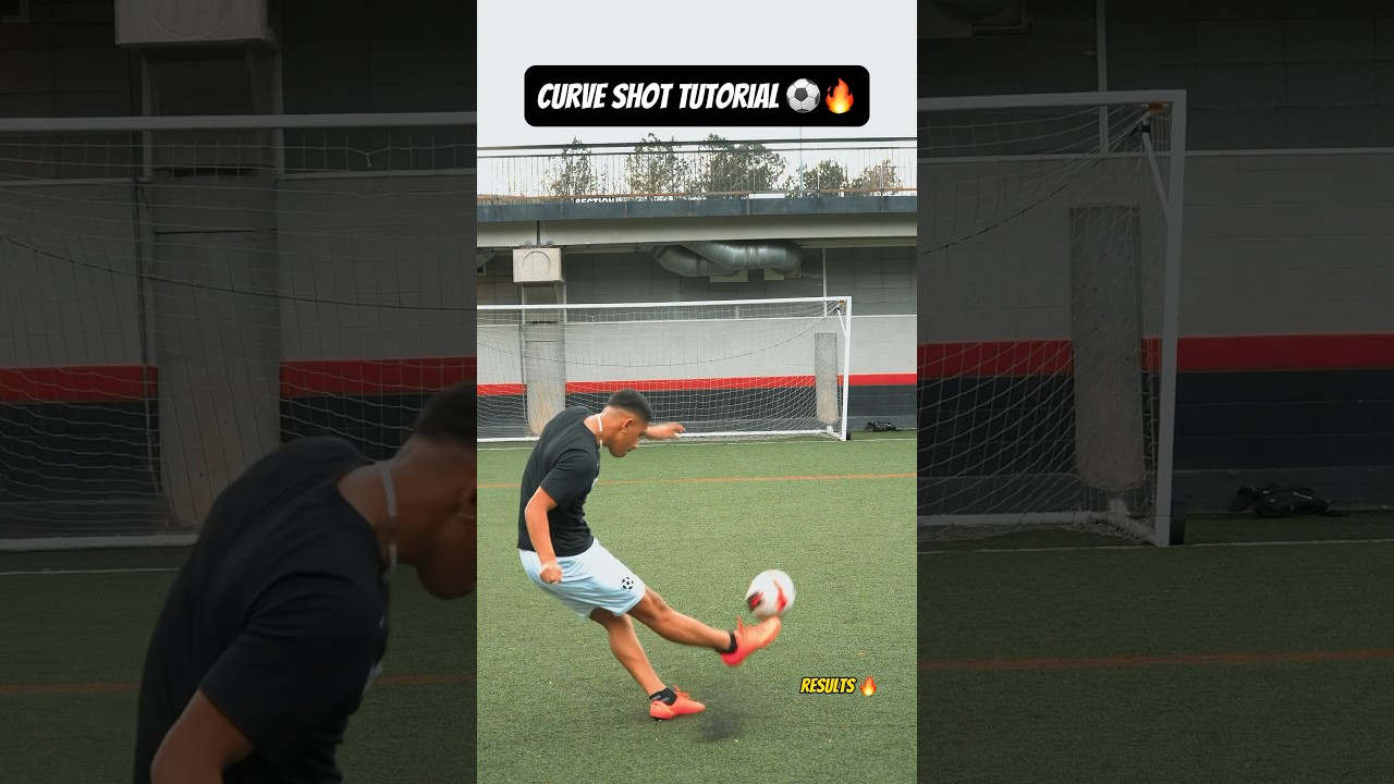 Curve Shot Tutorial ⚽️🔥 - YouTube