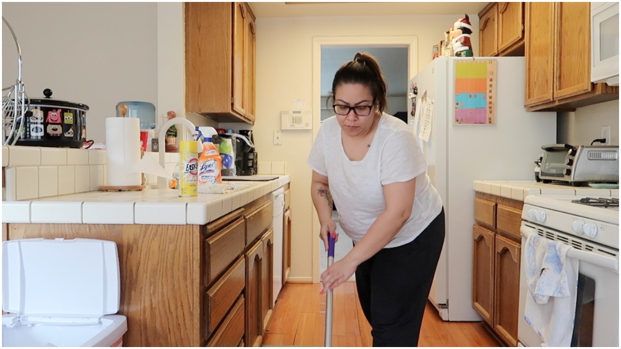 CLEANING THE KITCHEN! - February 19, 2017 - YouTube