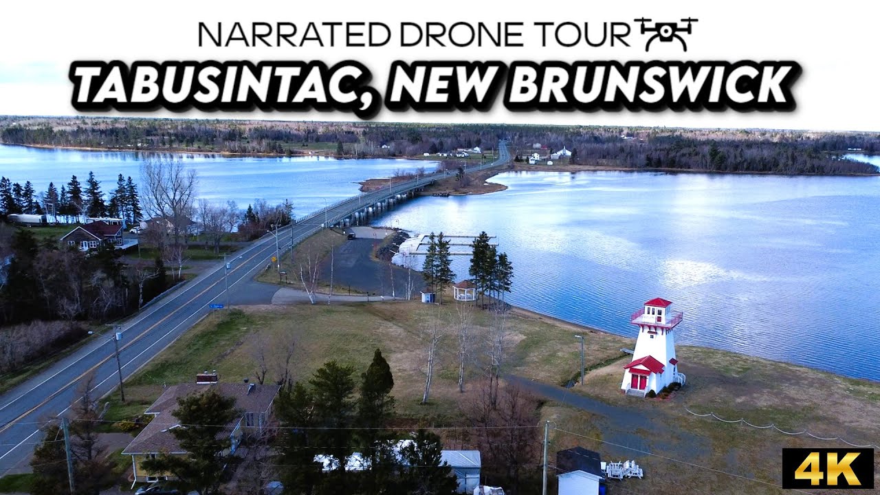 Soar Over Tabusintac, New Brunswick in 4K! 🌊🏞️ | Stunning Drone Footage ...