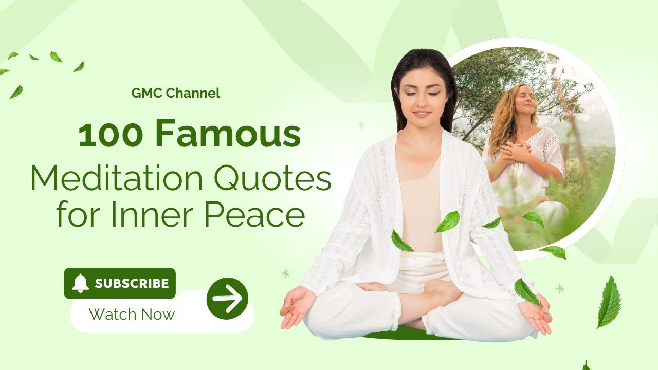100 Most Famous Meditation Quotes Of All Time। Best Spiritual ...
