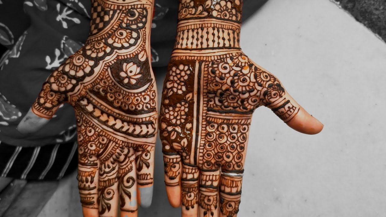 Shadi Wali Mehndi designs 😍 is live - YouTube