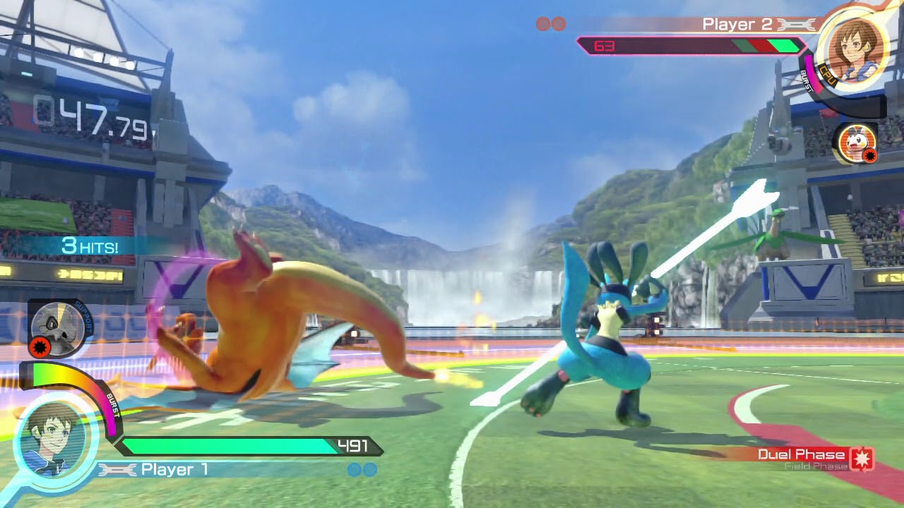 Lucario vs. Charizard - YouTube