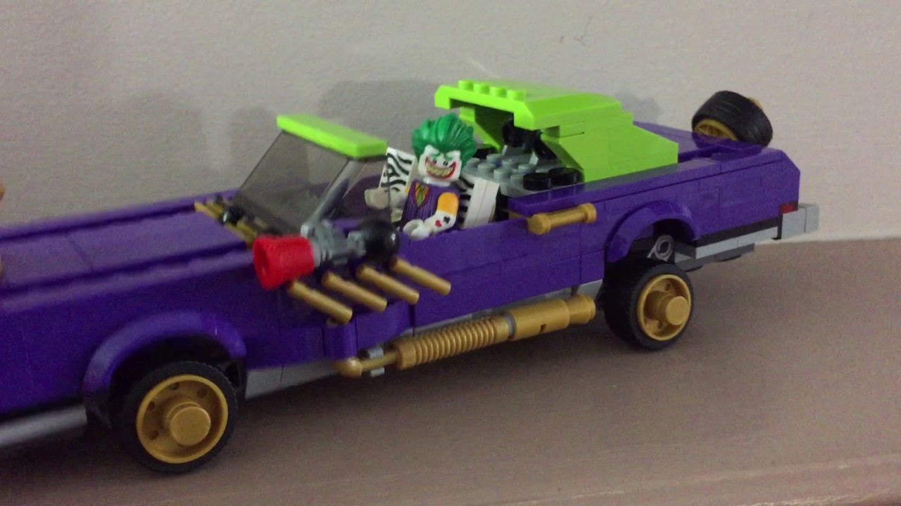 LEGO Joker Notorious Lowrider Suspension - YouTube