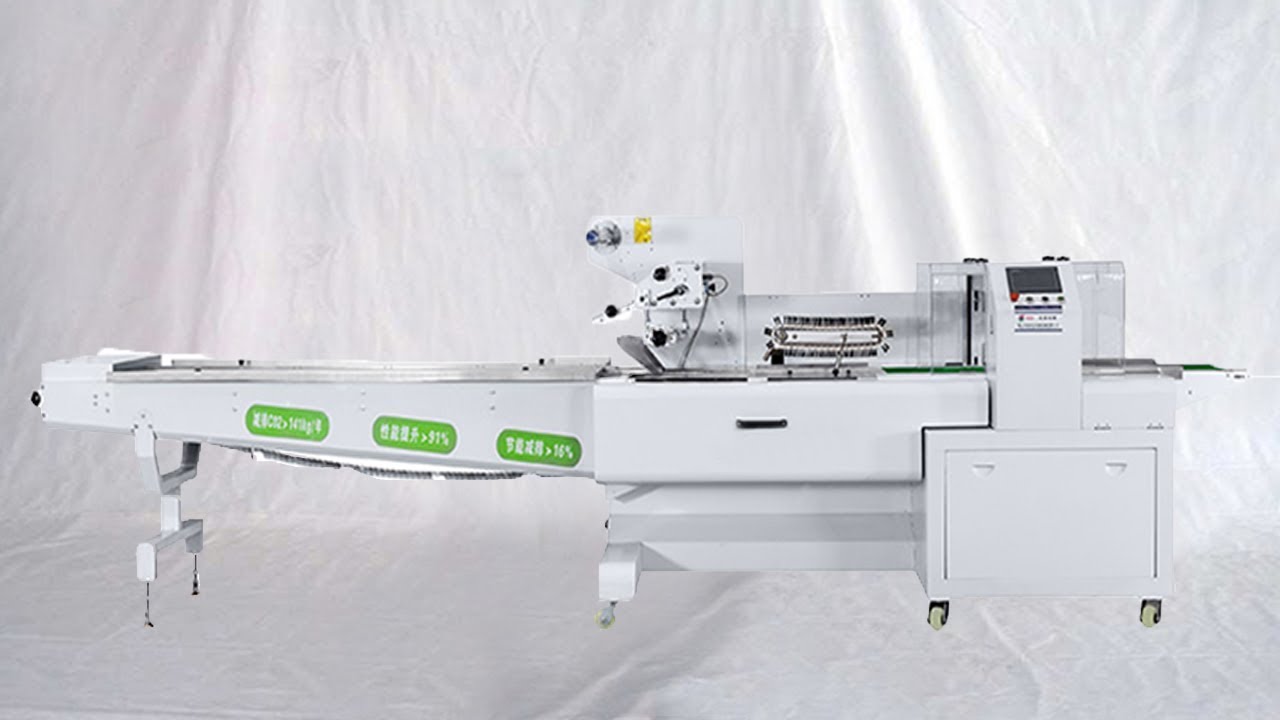 Medical packaging equipment servo motor driven plastic syringes wrapper ...