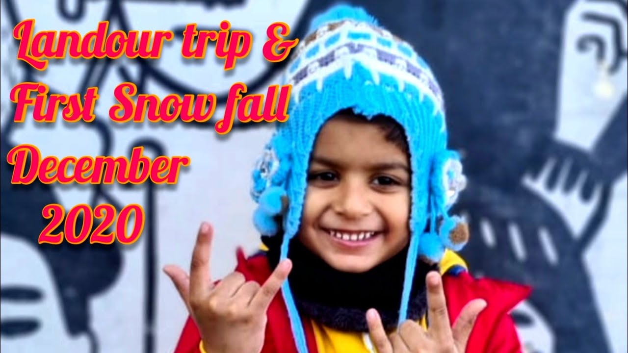 First snowfall in Landour in December 2020 and Landour trip - YouTube