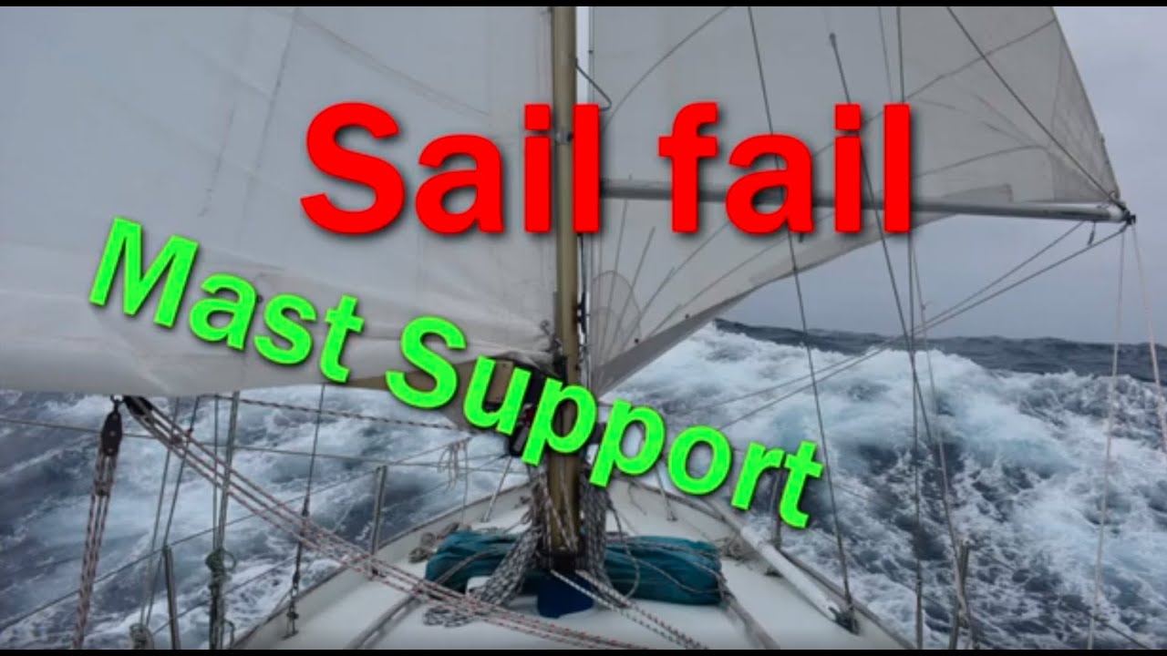 Mast support fail CORRECTED VERSION - YouTube