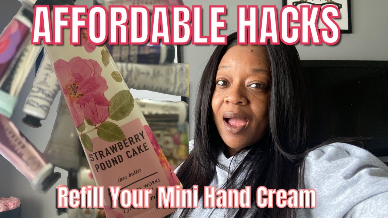How To Refill Your Bath & Body Works Mini Hand Cream Bottle ...