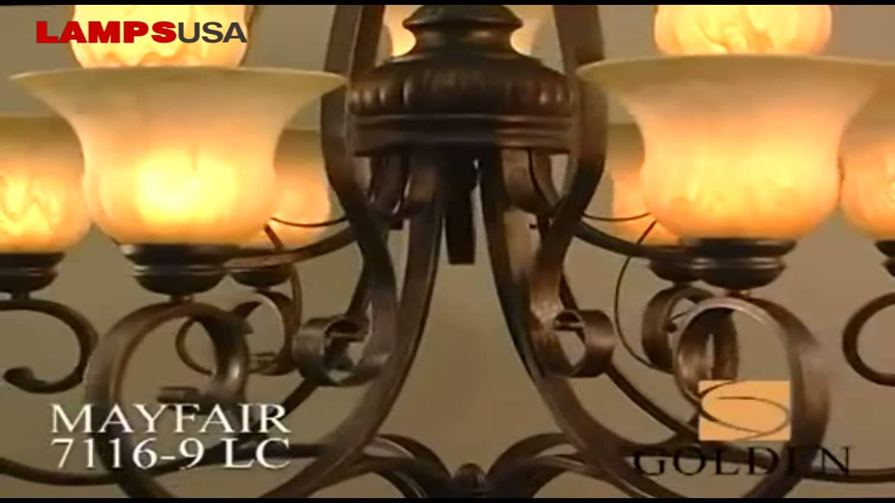 Golden Lighting Mayfair Collection - YouTube