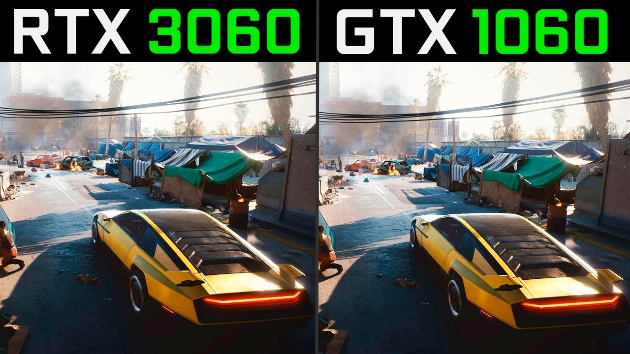 RTX 3060 vs GTX 1060 Test in 9 Games - YouTube