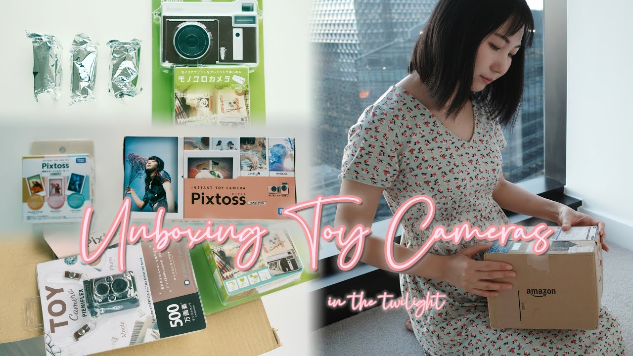 🇦🇺 Vlog | Japanese Toy Cameras Unboxing 📦 Mini TLR, Instant Thermal ...
