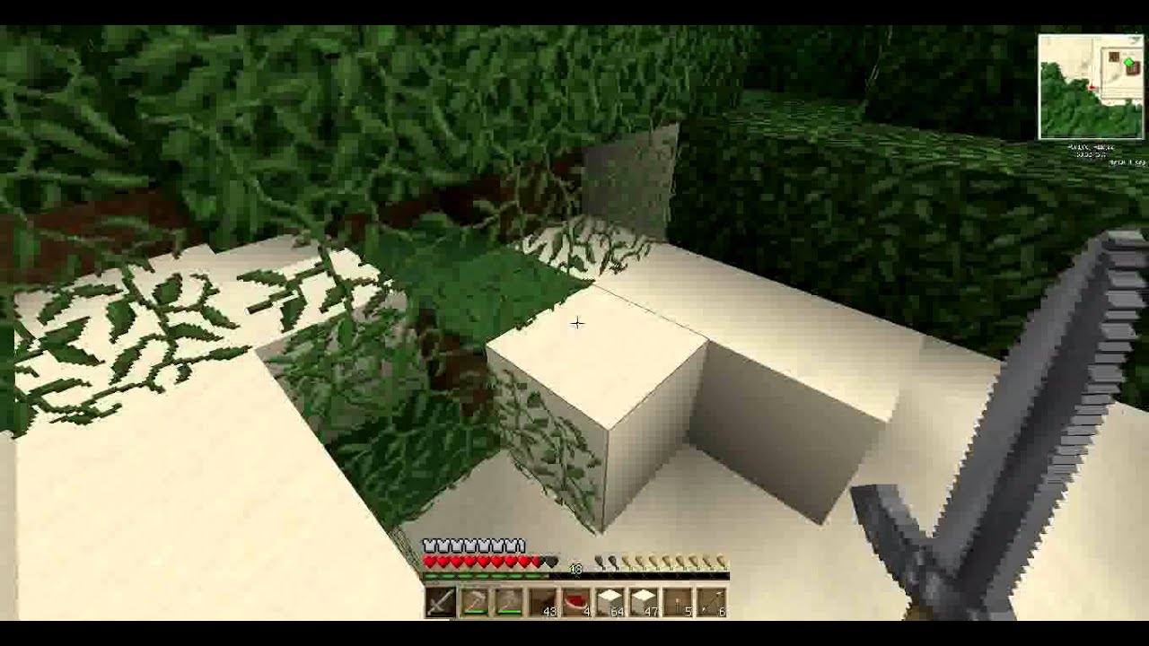 Minecraft Aventure suivie solo ep04 - Barrière anti-mob - YouTube