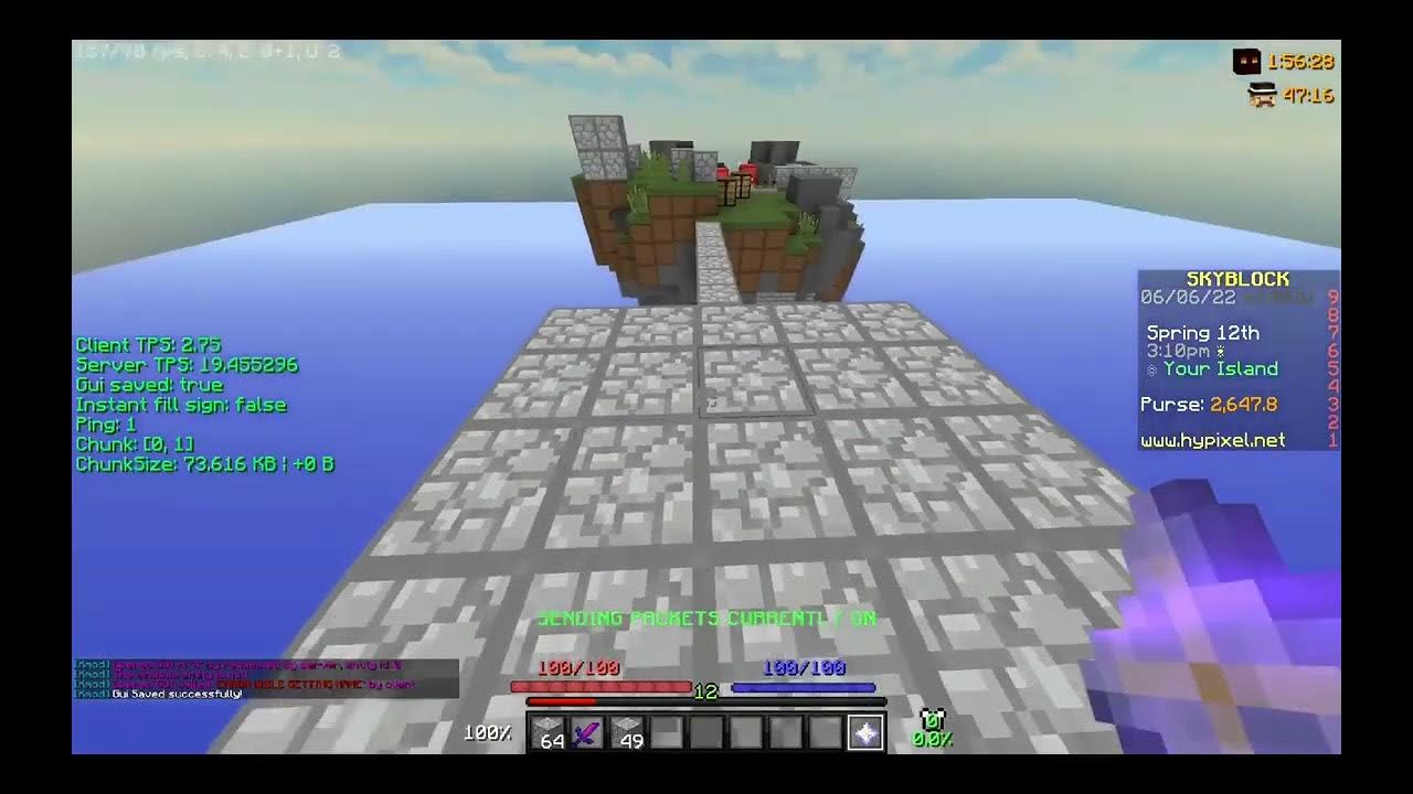 CRASHING THE ECONOMY WITH THIS HYPIXEL SKYBLOCK DUPE ( PATCHED ) - YouTube