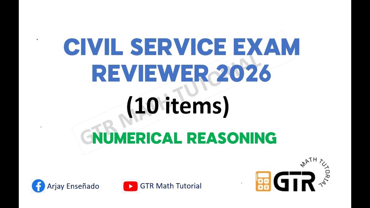 Civil Service Reviewer 2026 Professional - YouTube