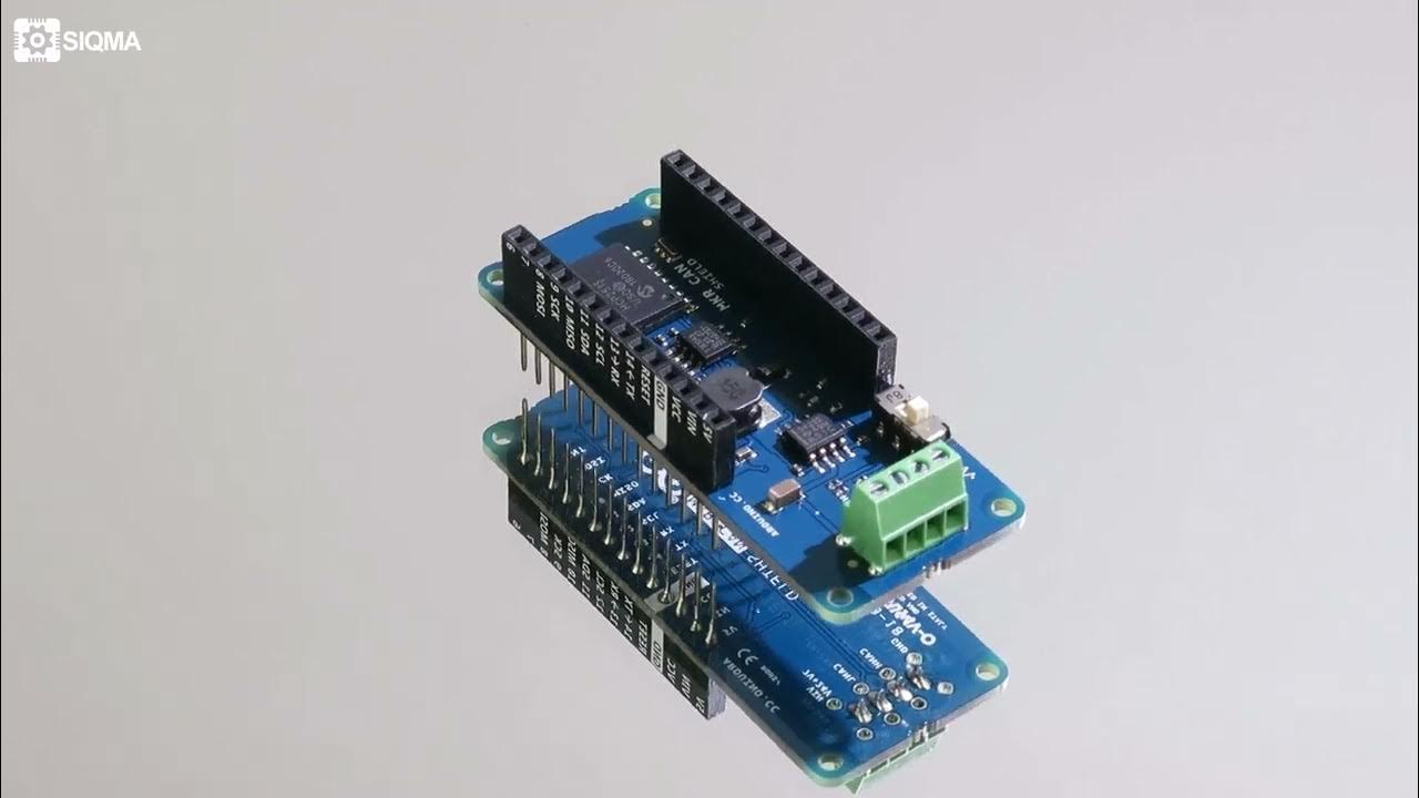 Arduino MKR CAN-BUS Shield - YouTube