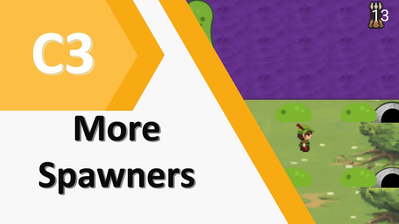 PixelPAD Tutorial: Action RPG #14.5 - More Spawners - YouTube