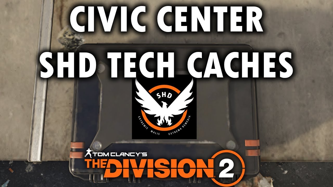 Division 2 - Civic Center - SHD Tech Cache Locations - YouTube