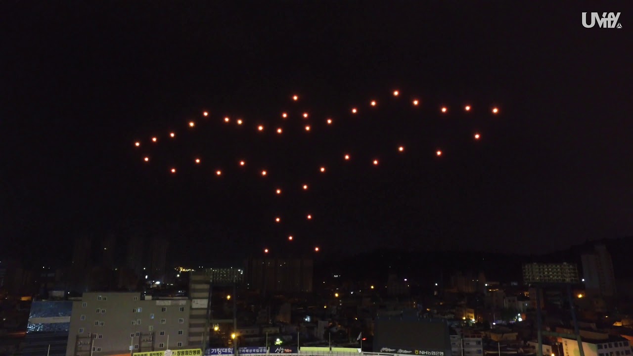 IFO Drone Light Show | UVify - YouTube