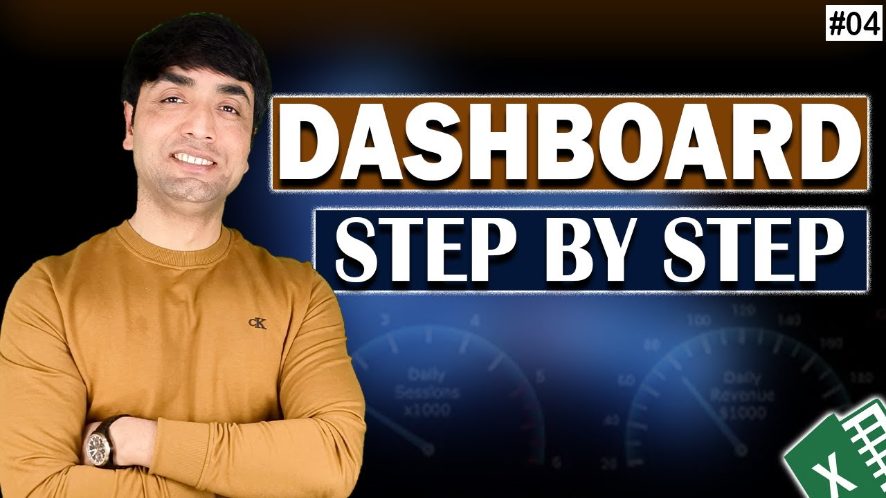 Dashboard Step by Step | How to Build Interactive Excel Dashboard ...