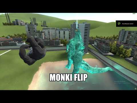 Godzilla Vs Monki Gmod version