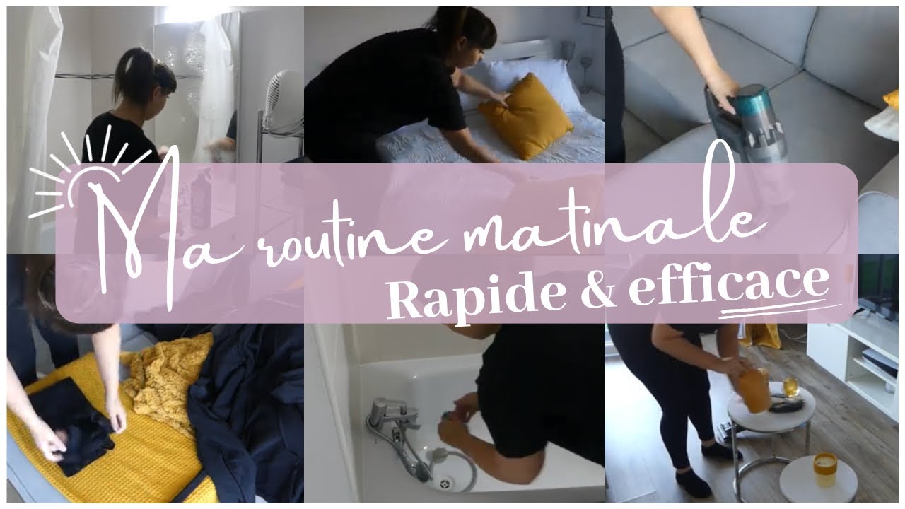 ROUTINE MENAGE DU QUOTIDIEN | GARDER SA MAISON PROPRE 🧼 - YouTube