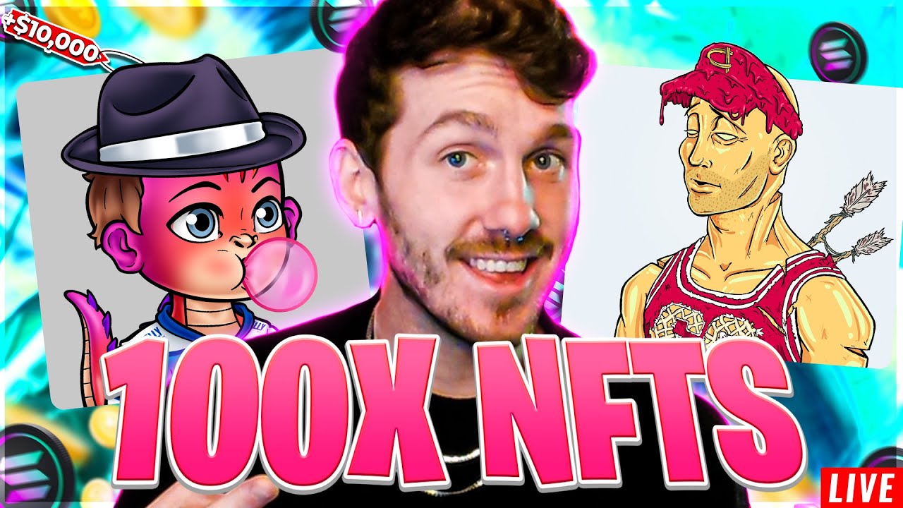 🔴 LIVE-TRADING CHALLENGE! SOLANA NFTs! NFTs TO BUY NOW! THE BULL MARKET ...