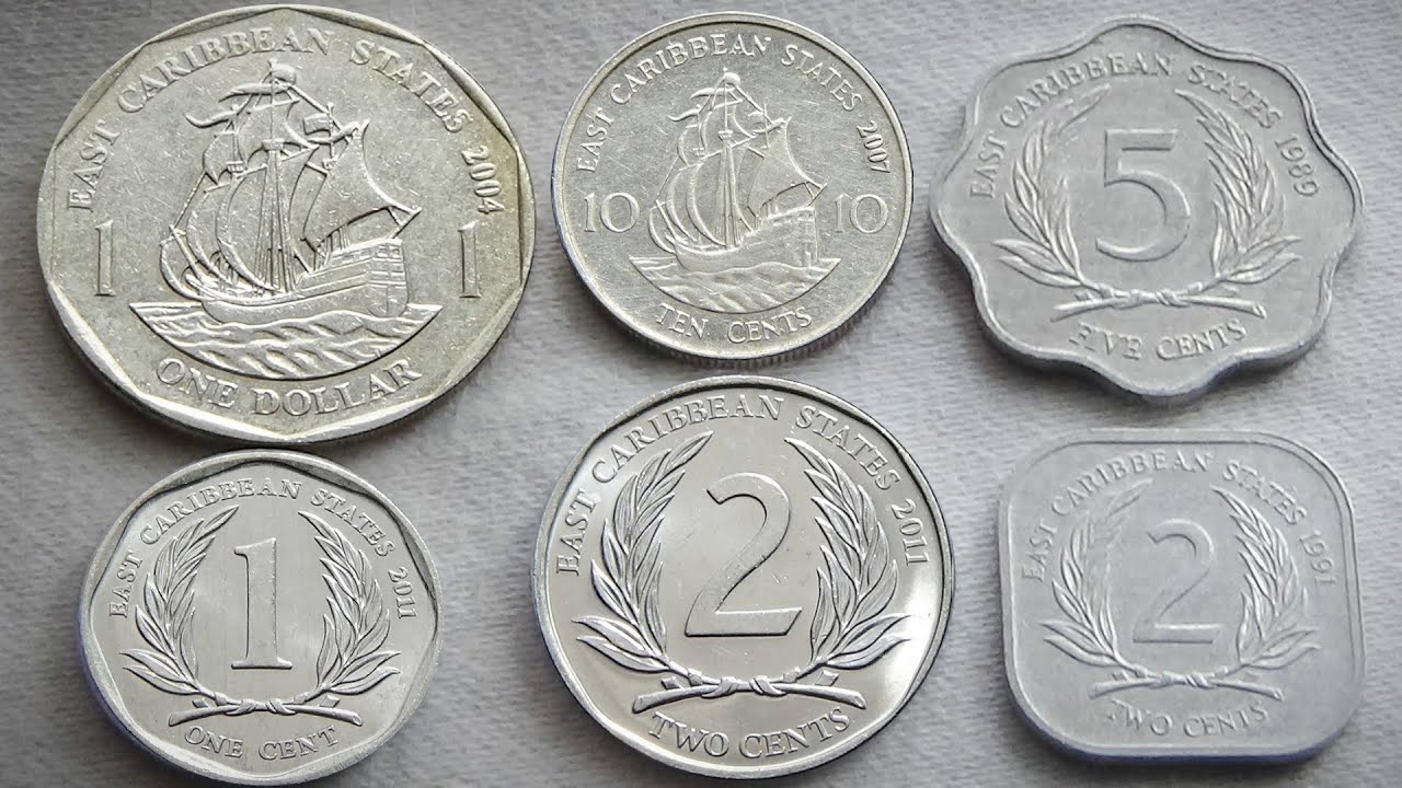 Eastern Caribbean States Coins Collection | South America - YouTube
