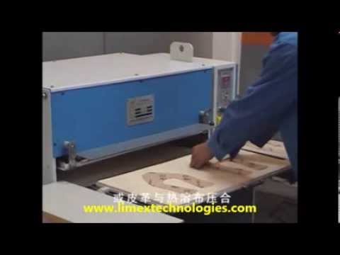 Toe puff attaching machine - Limex Technologies Ltd - YouTube