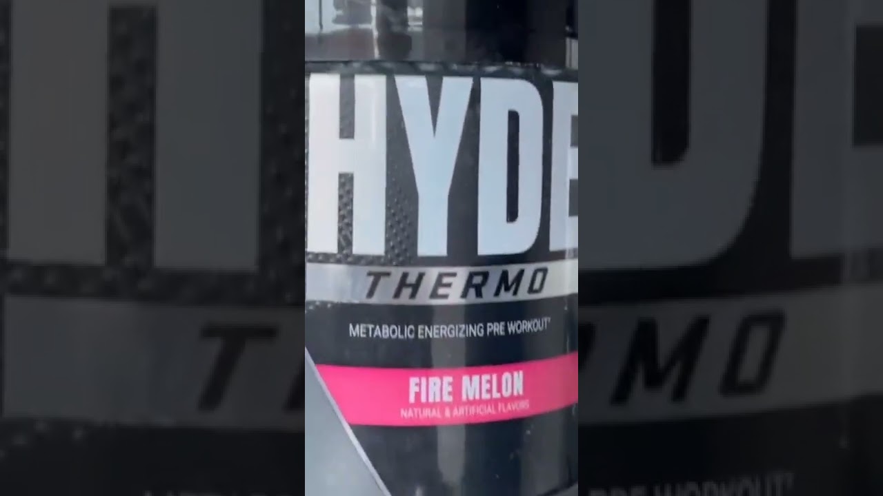 PROSUPPS HYDE THERMO - PRE ENTRENO TERMOGÉNICO - YouTube