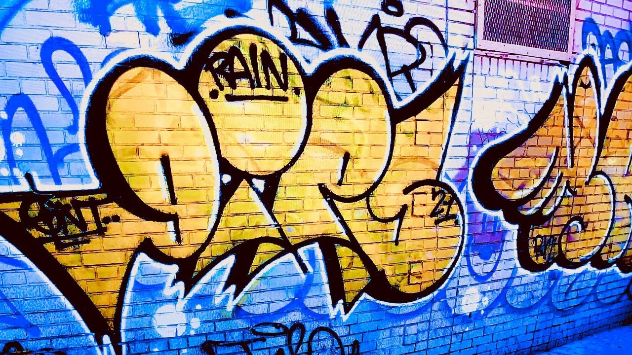 Graffiti NYC BX Throwies - YouTube