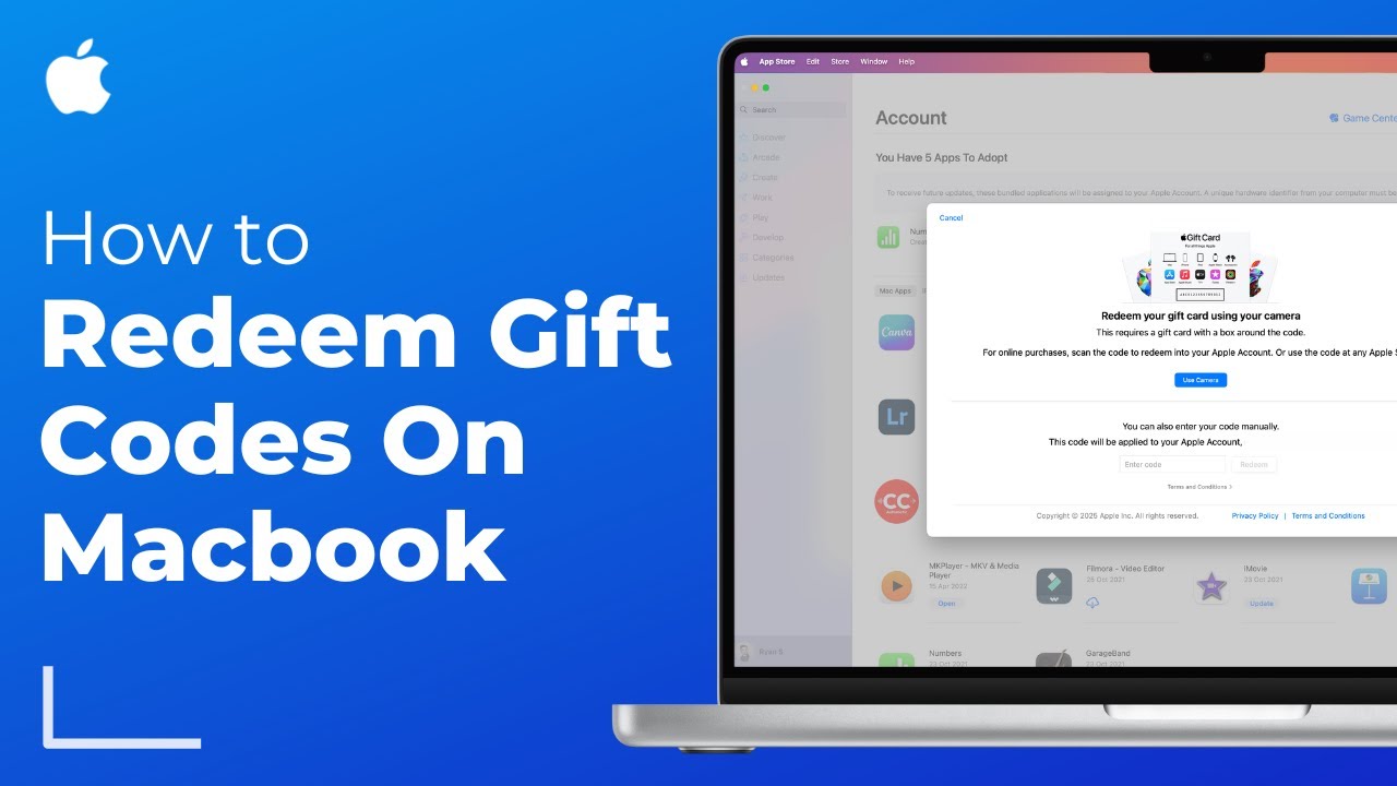How To Redeem Gift Card on Macbook - 2025 Easy Guide - YouTube