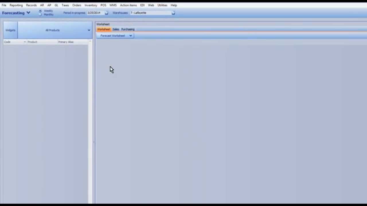 eoStar Forecasting Dashboard: Dashboard and Product Selections - YouTube