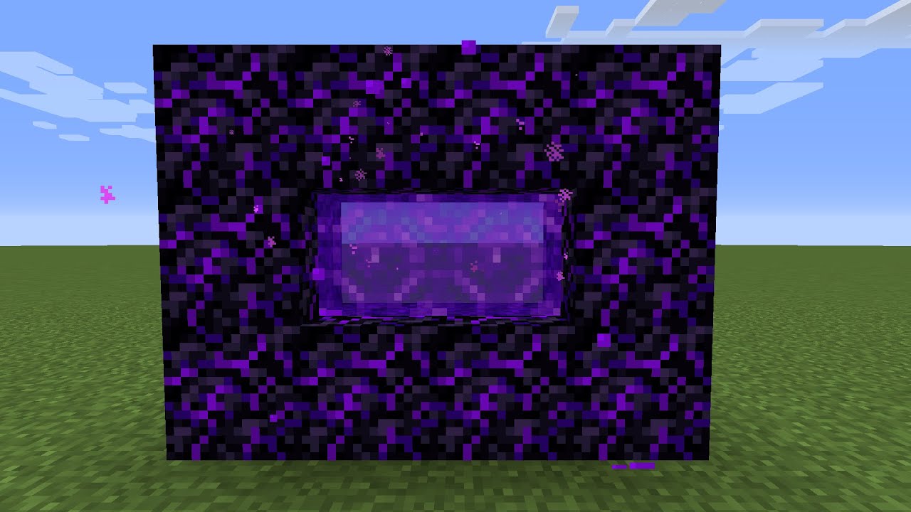 this nether portal looks cursed - YouTube