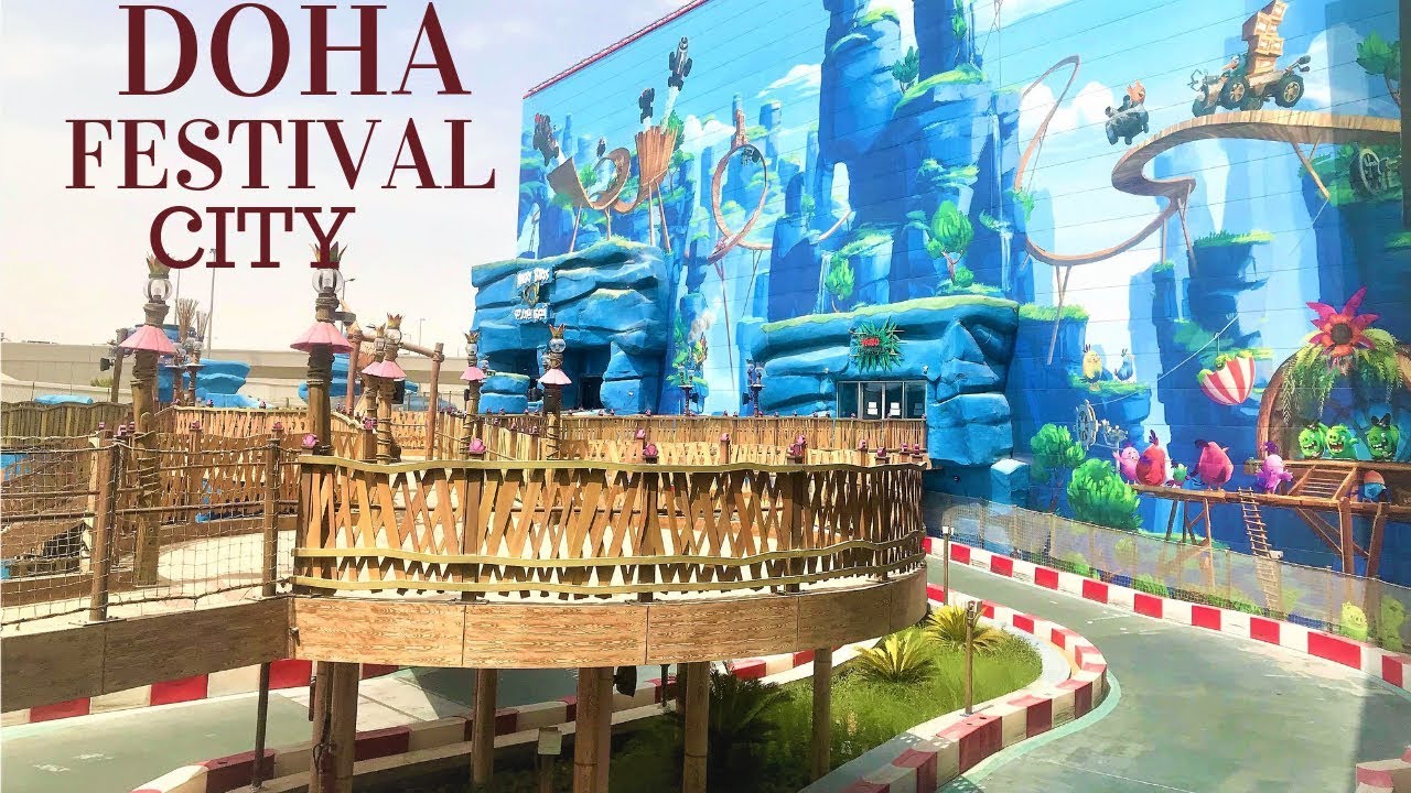 Doha Festival City | The Largest Mall in Qatar - YouTube