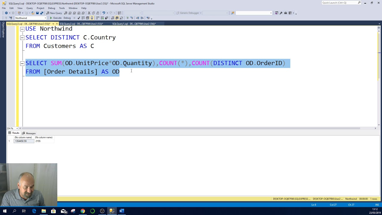 Lesson Number 7 SQL - YouTube