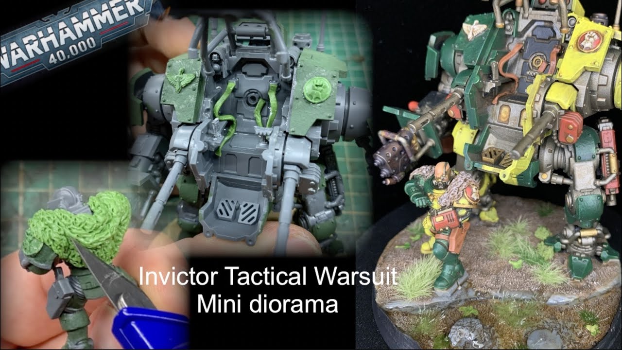 an obvious space marine diorama | building & converting a primaris ...
