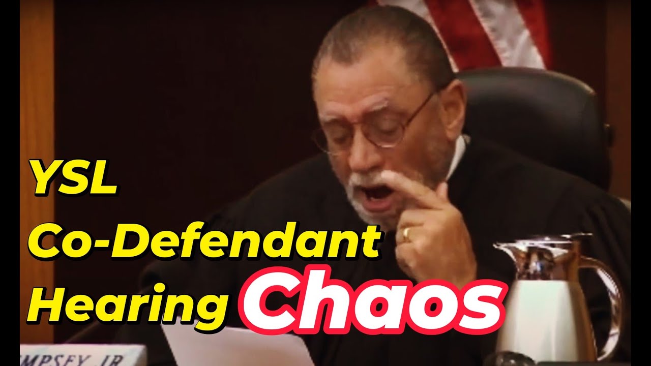 CHAOS at the YSL Co-Defendant Severance Hearing #youngthug #ysltrial ...