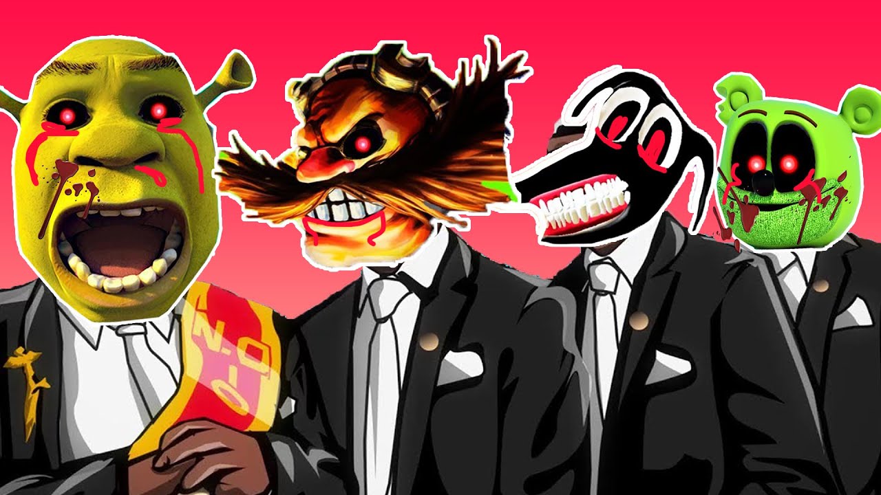 Cartoon Dog.EXE & Doctor Eggman.EXE & Gummy Bear.EXE & Talking Tom ...