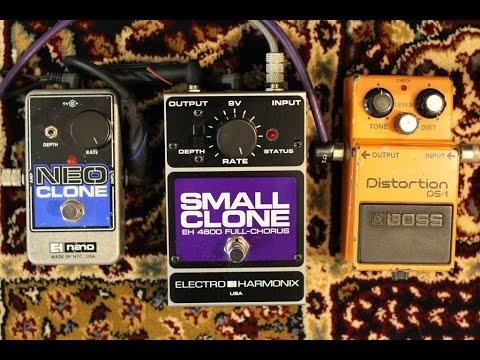 Electro-Harmonix Small Clone VS Electro-Harmonix Neo Clone. - YouTube