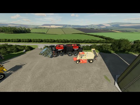 🐭 FS22 HOLMEWOLD FARM #MULTIFRUIT ROOT CROP HEADER/HARVESTER - YouTube